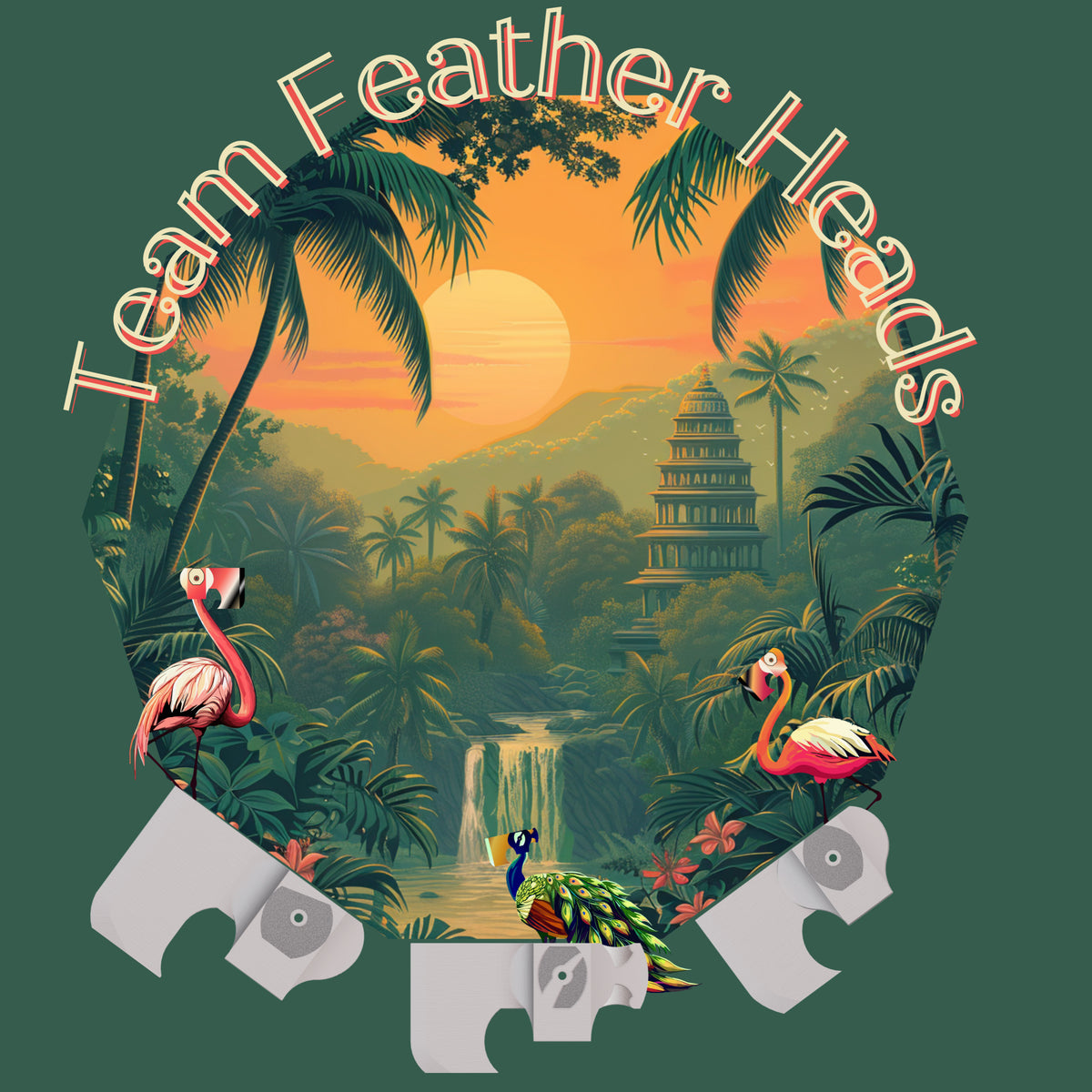 Team Feather Head – Infinity Axes