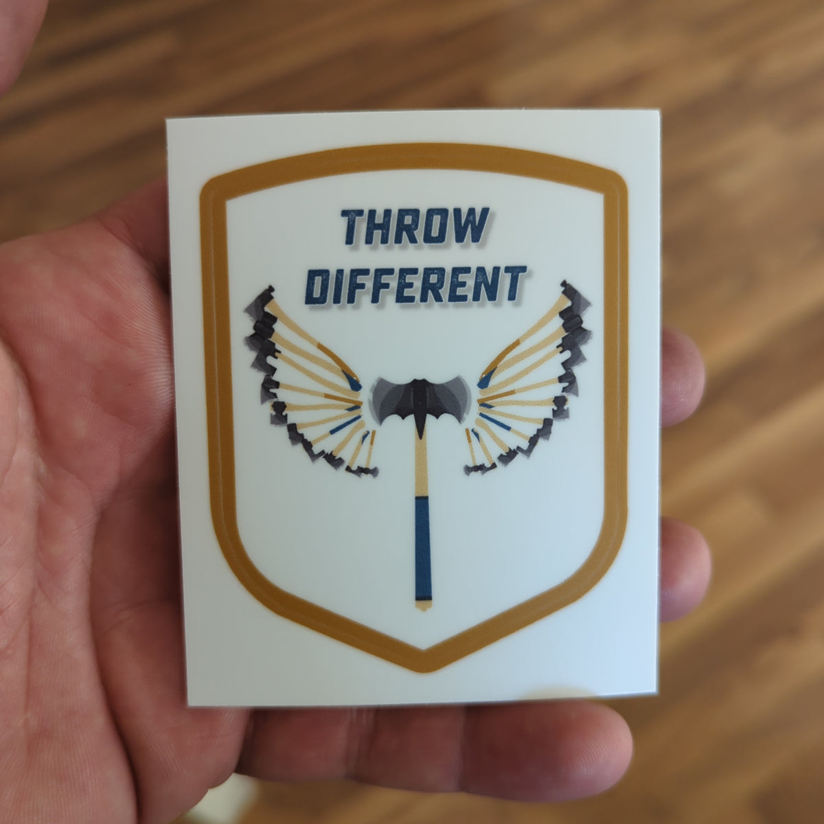 Axe Wing Sticker – Infinity Axes